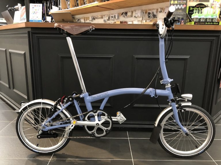 ブロンプトンの人気カラー「Cloud Blue」 - LIFE with BICYCLE Daikanyama